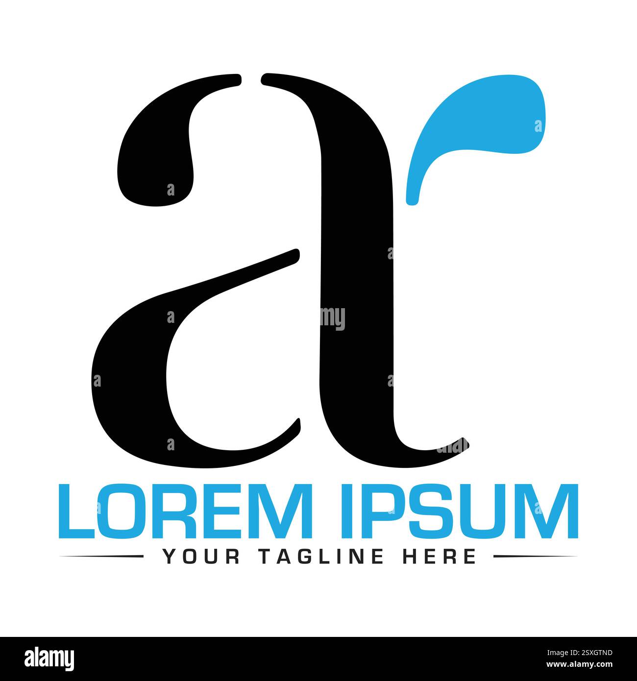 AR Letter logo design Stock Vector Image & Art - Alamy