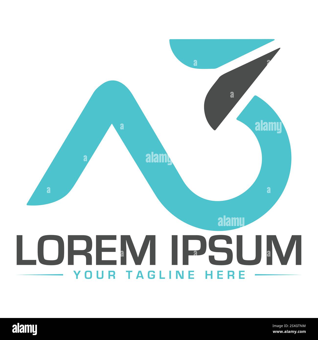 A3 Letter Logo Design vector Stock Vector Image & Art - Alamy