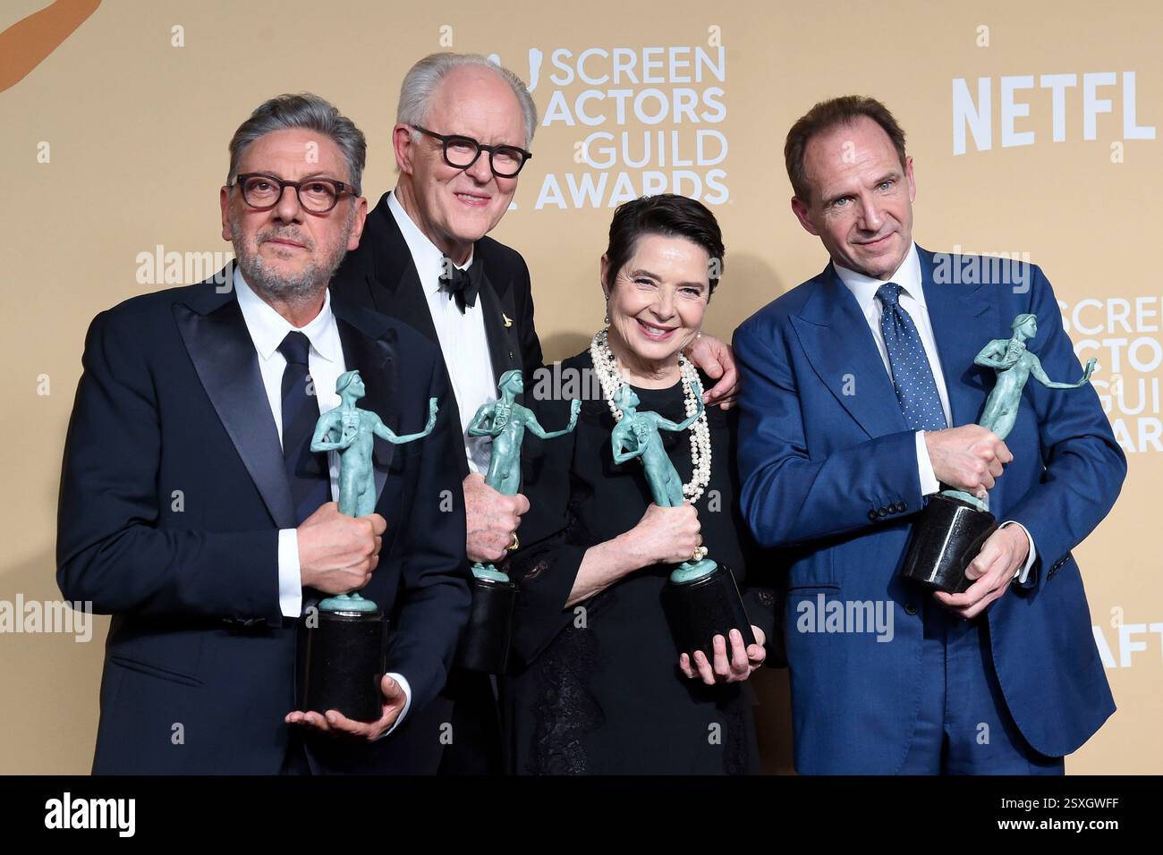 Sergio Castellito, John Lithgow, Isabella Rossellini und Ralph Fiennes ...