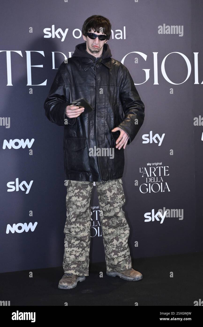 Rome, Italy. 24th Feb, 2025. Rome: Cinema Barberini. Photocall TV ...