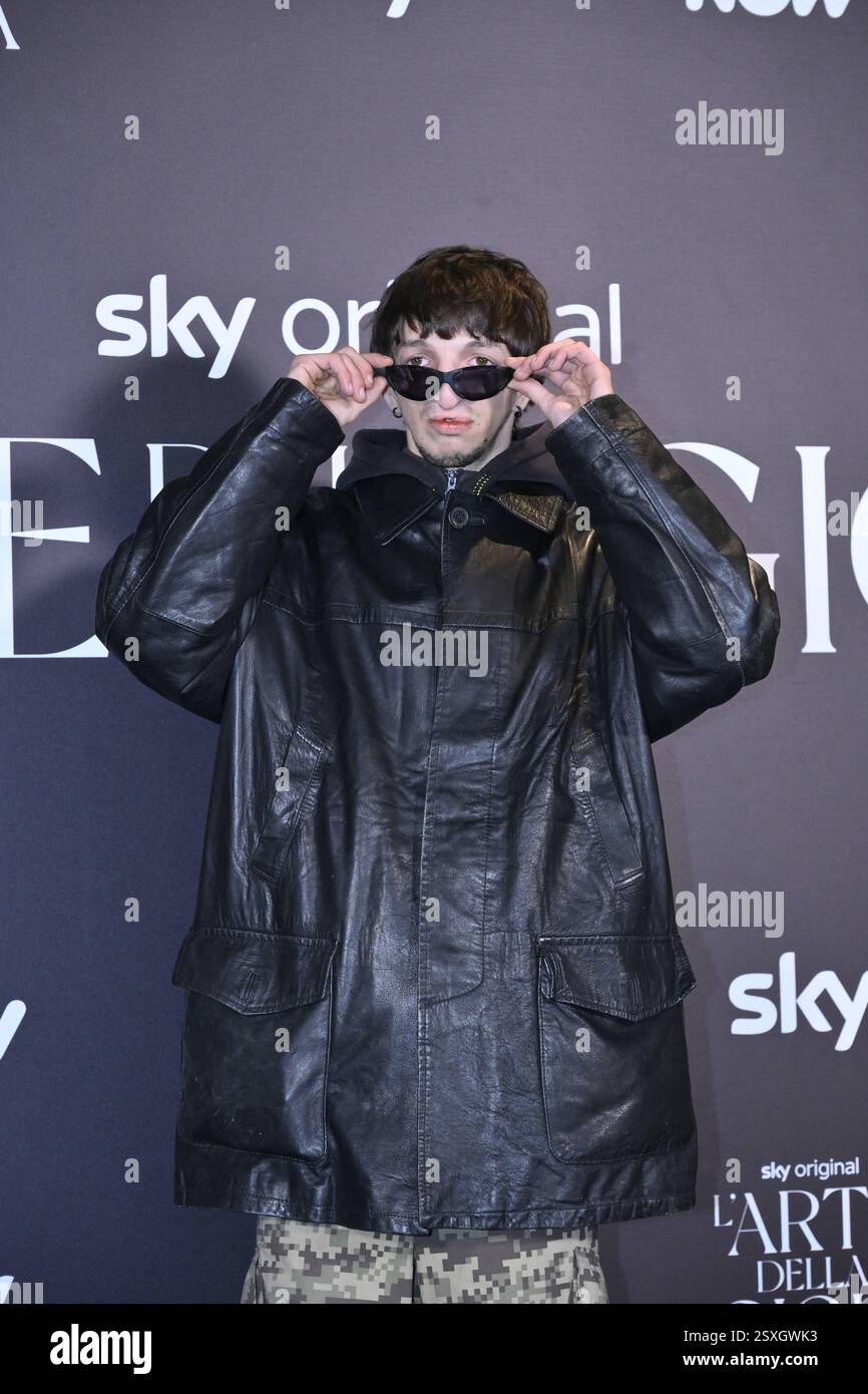 Rome, Italy. 24th Feb, 2025. Rome: Cinema Barberini. Photocall TV ...