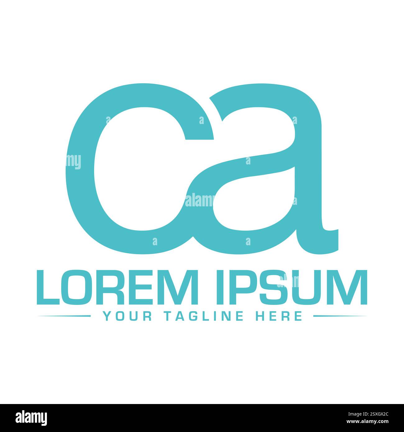 CA Letter Logo Design Stock Vector Image & Art - Alamy