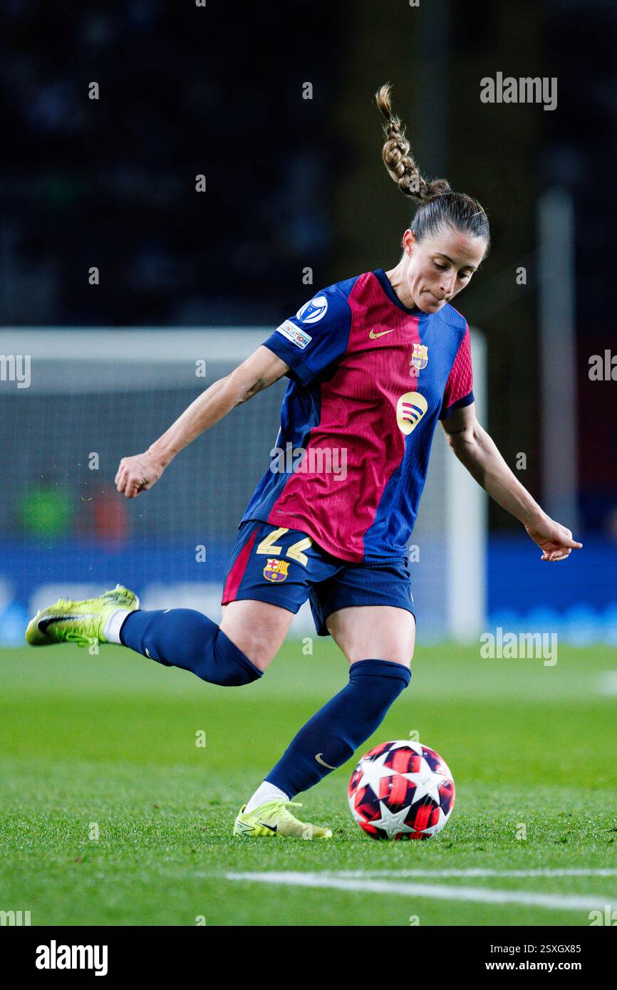 Barcelona, Spain. 18th December, 2024. Ona Batlle in action during the ...