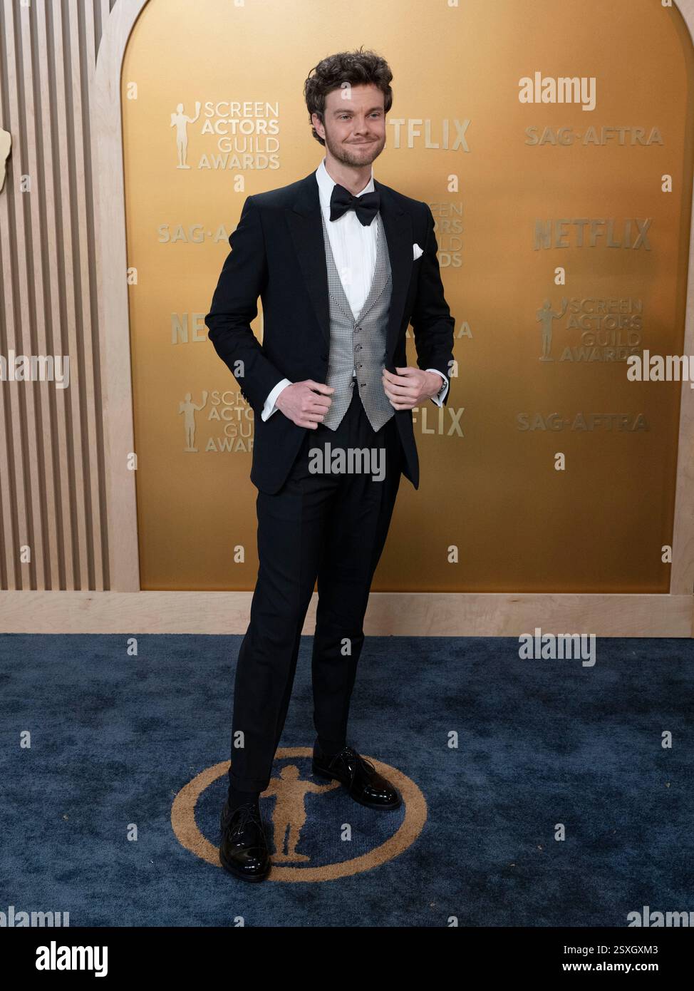February 23, 2025, Los Angeles, California, USA: Jack Quaid attends the ...