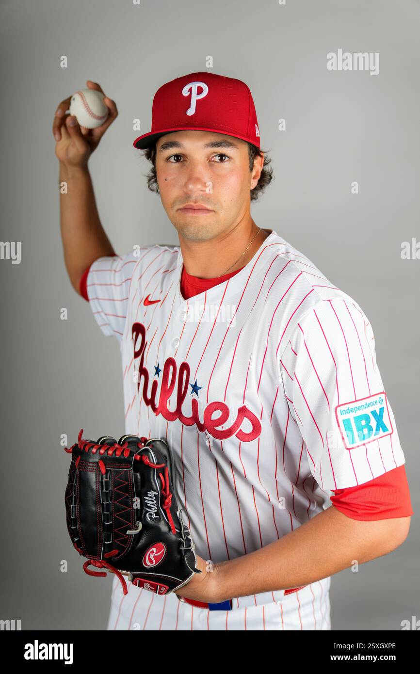 This is a 2025 photo of pitcher Tyler Phillips of the Philadelphia ...