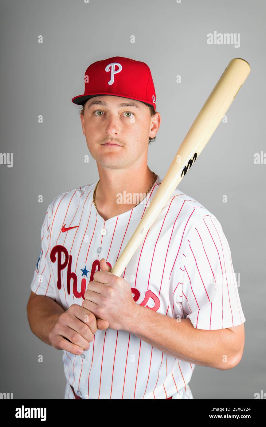 This is a 2025 photo of Caleb Ricketts of the Philadelphia Phillies ...