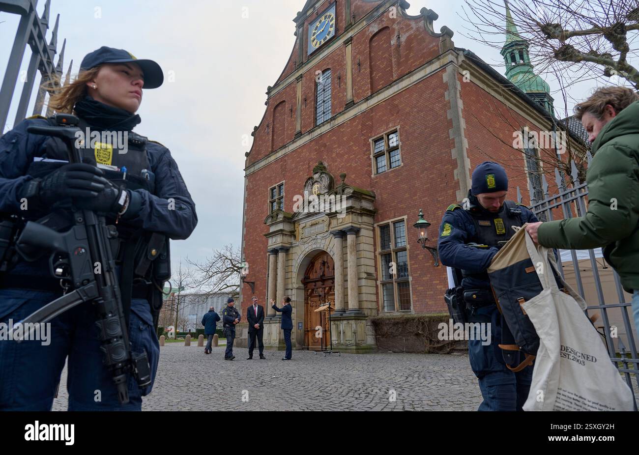 2025-02-24 COPENHAGEN DENMARKThe Danish Royal Couple King Frederik and ...