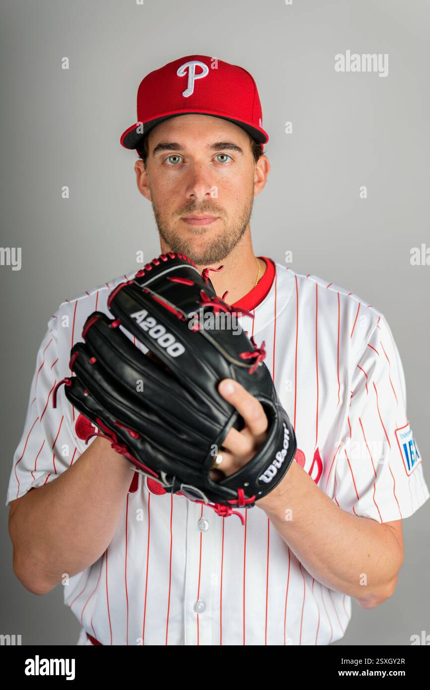 This is a 2025 photo of pitcher Aaron Nola of the Philadelphia Phillies ...