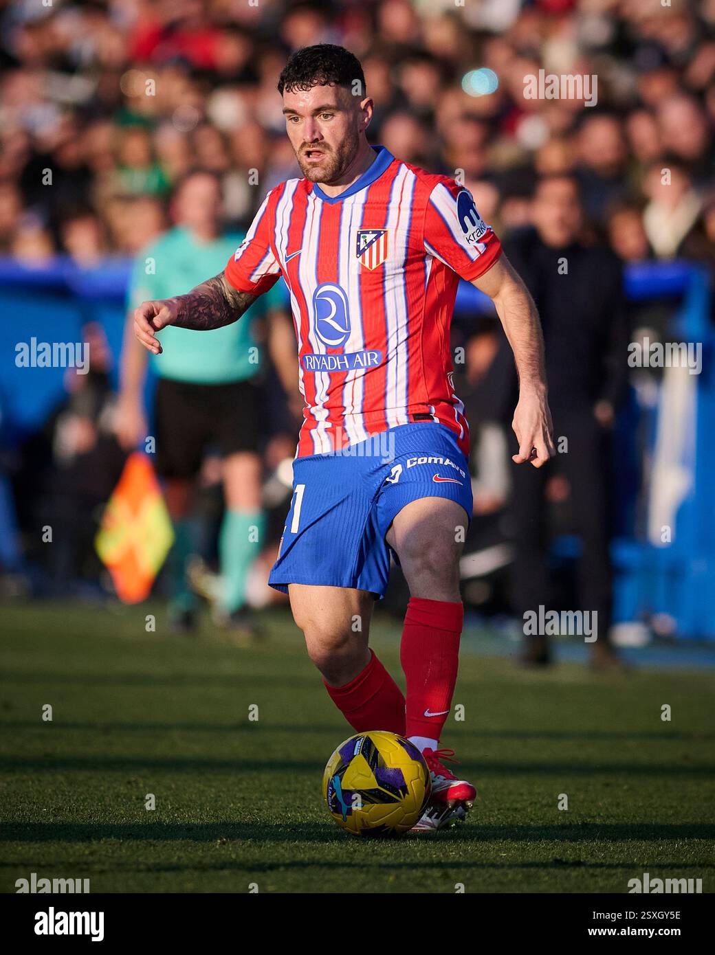 Leganes, Spain. 18th Jan, 2025. Atletico de Madrid's Javi Galan during ...
