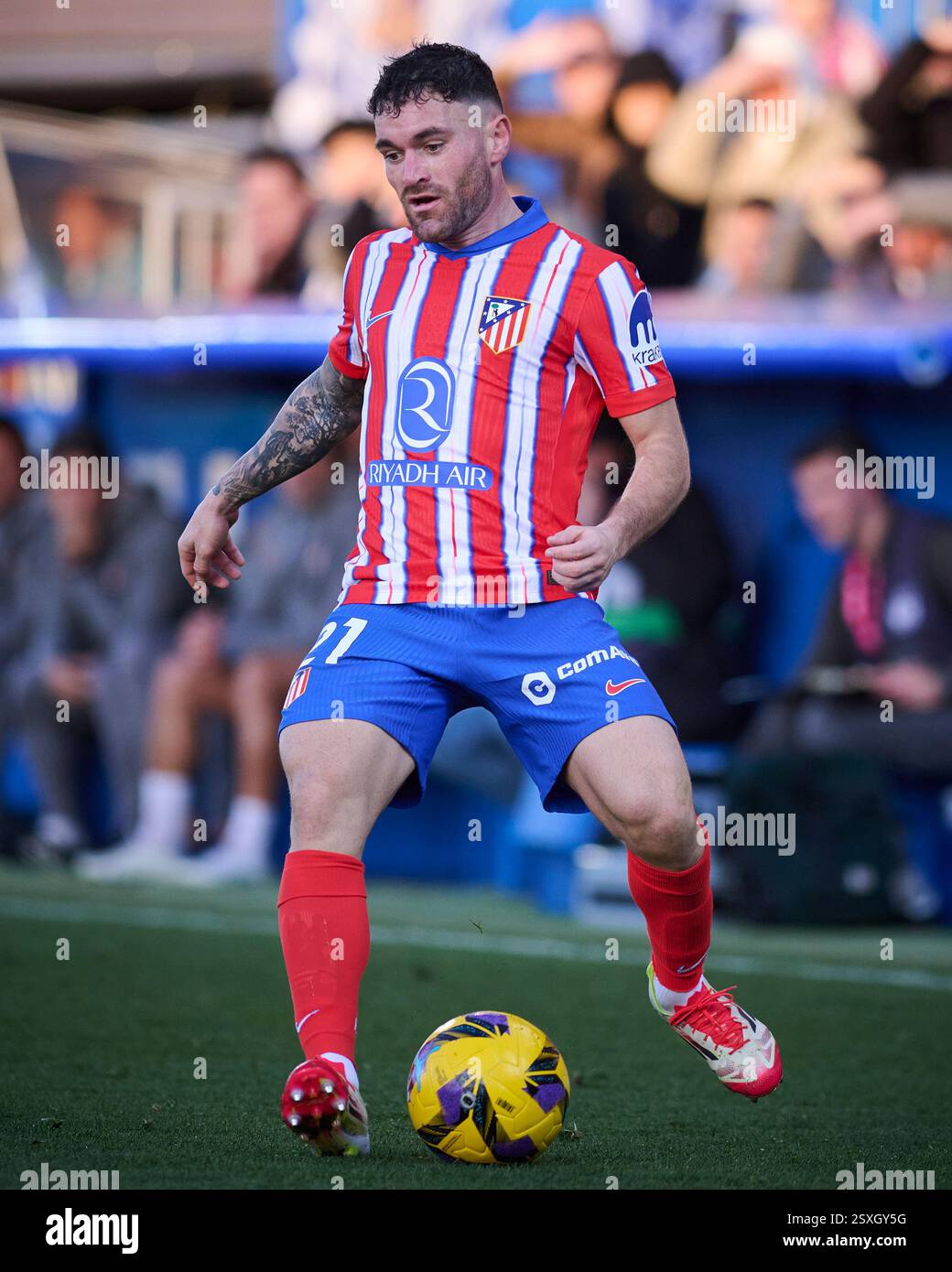 Leganes, Spain. 18th Jan, 2025. Atletico de Madrid's Javi Galan during ...