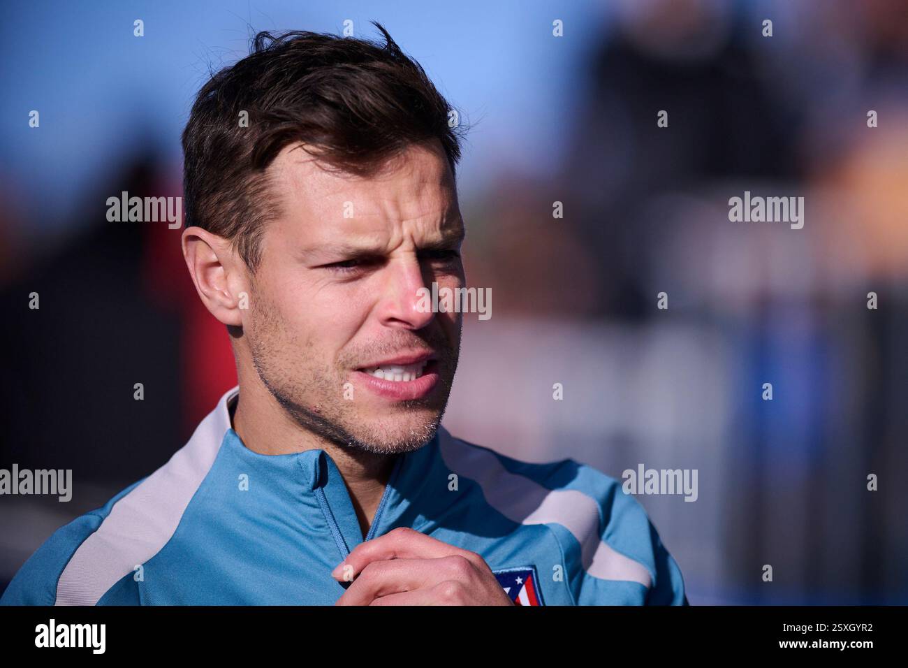 Leganes, Spain. 18th Jan, 2025. Atletico de Madrid's Cesar Azpilicueta ...