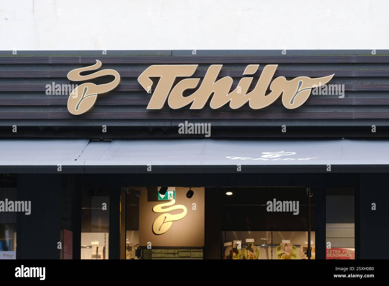 Düsseldorf 24.02.2025 Tchibo Tschibo Kaffefachgeschäft Kaffee-Rösterei ...