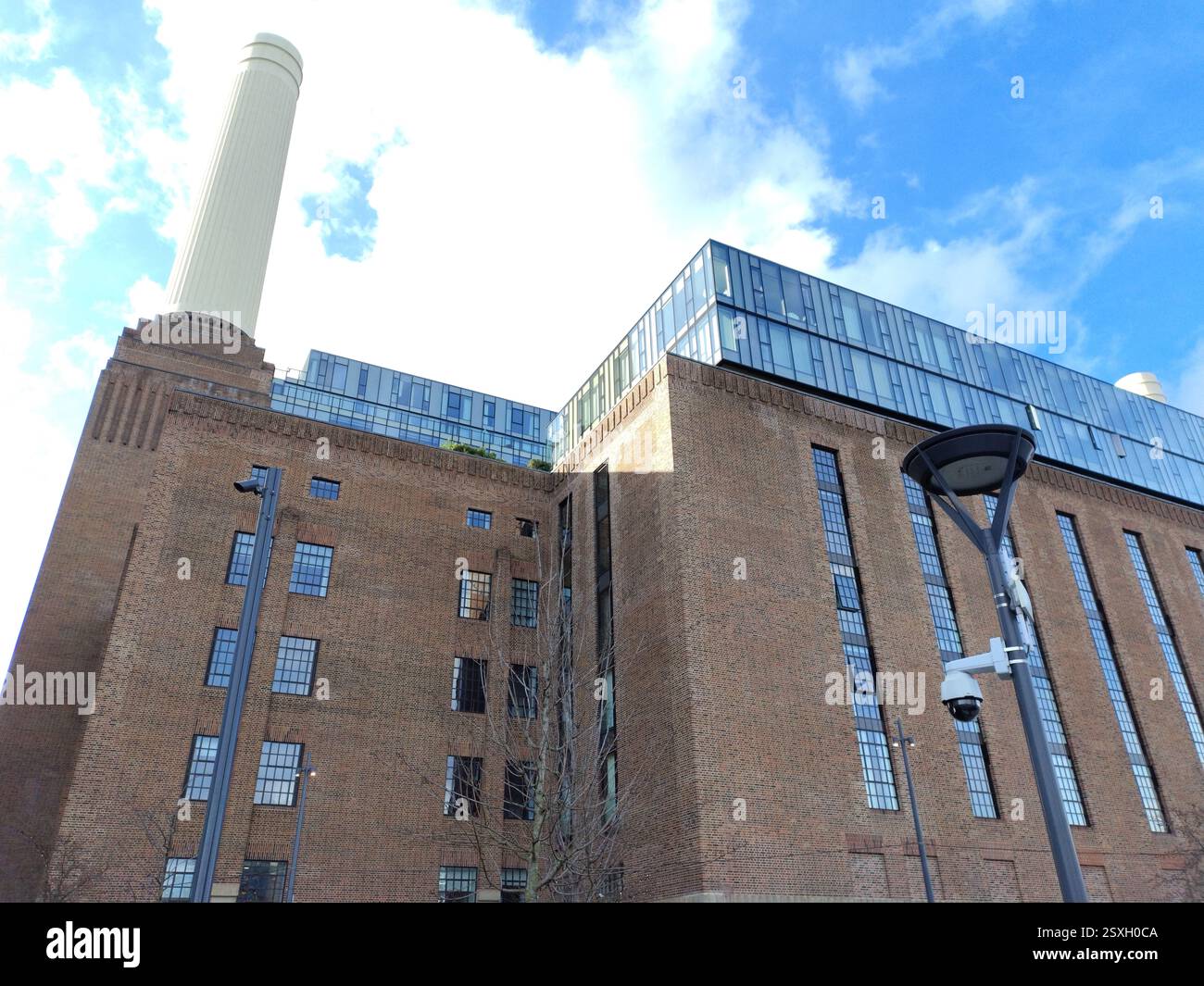The impressive facade of Battersea Power Station, one of London’s most ...