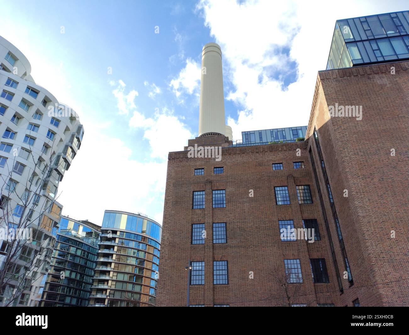 The impressive facade of Battersea Power Station, one of London’s most ...