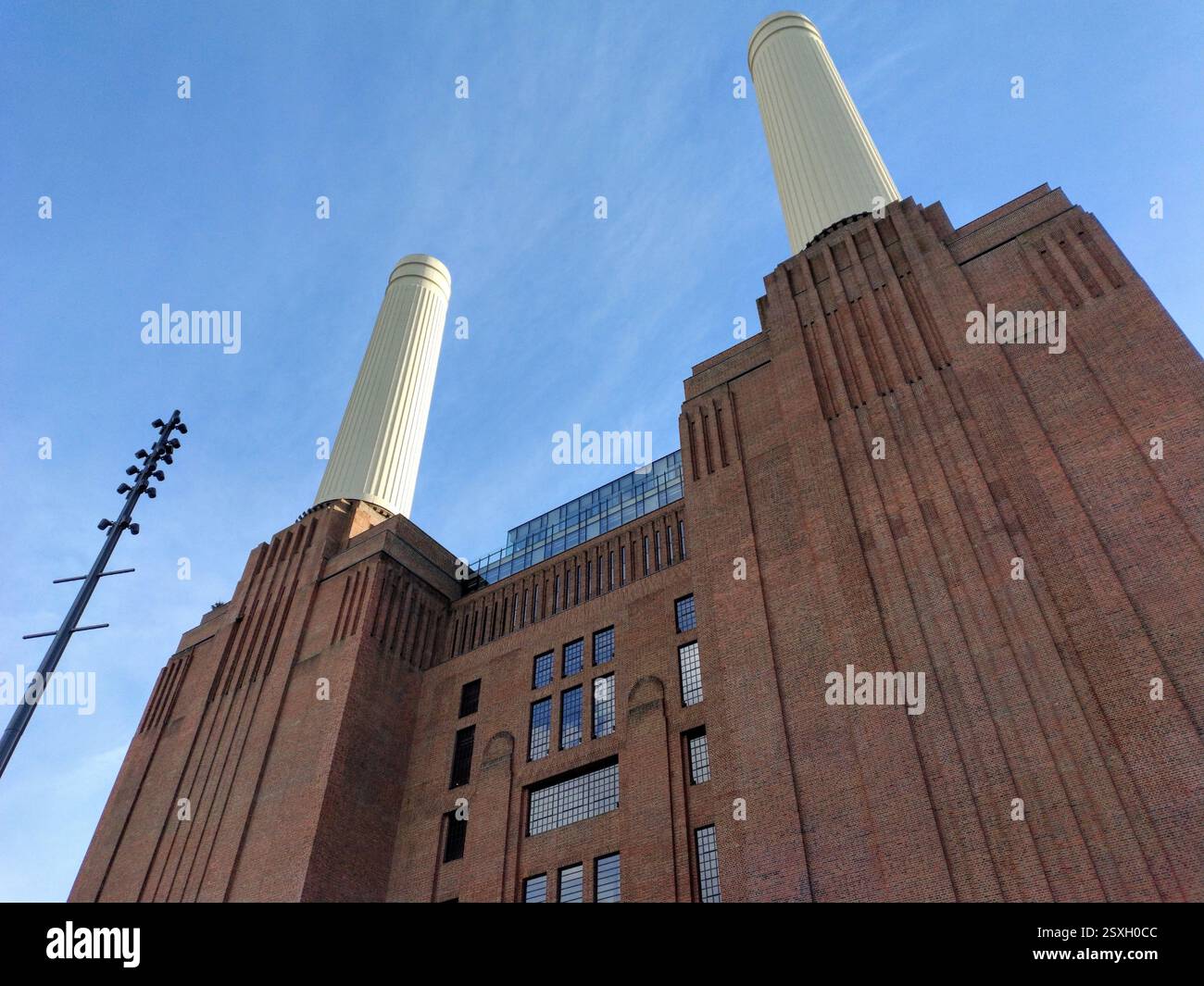 The impressive facade of Battersea Power Station, one of London’s most ...
