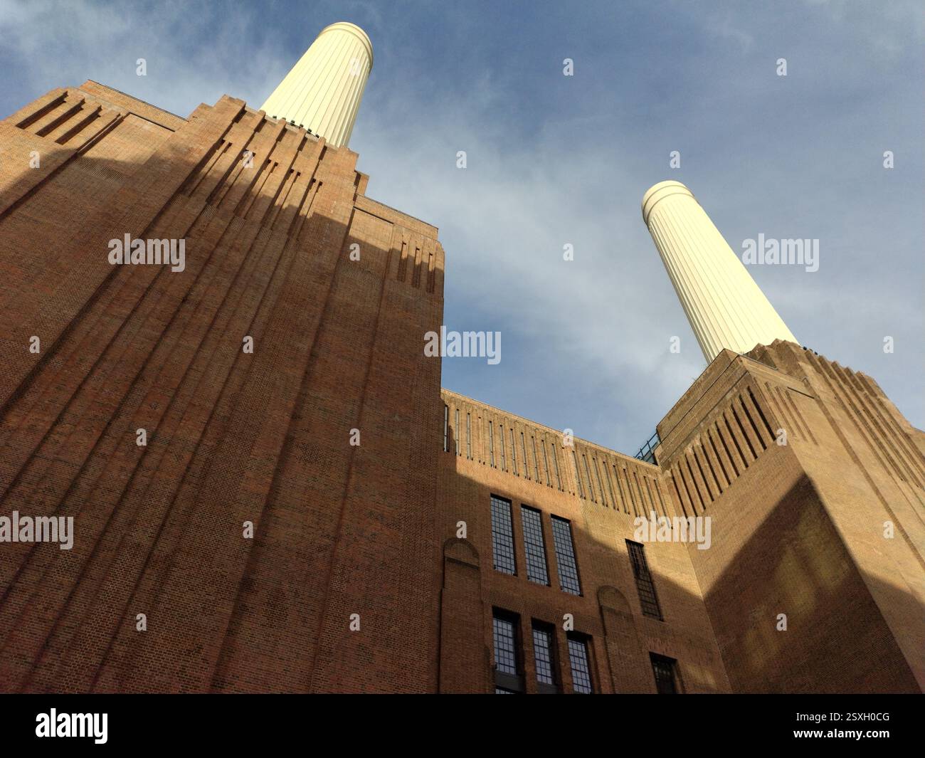 The impressive facade of Battersea Power Station, one of London’s most ...