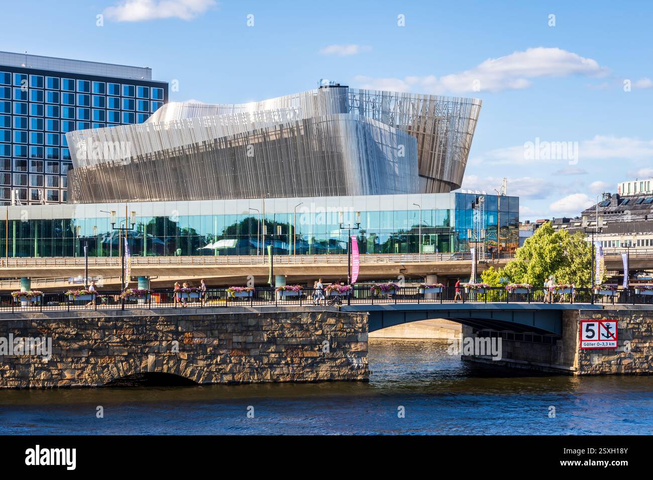 Stockholm Waterfront conference center in Stockholm, Sweden, opened in ...