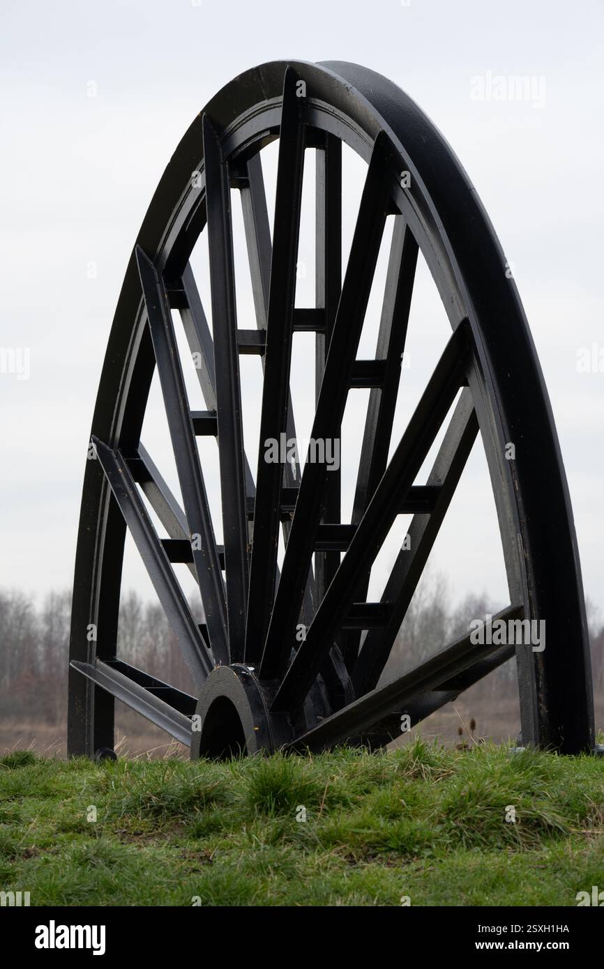 Cadley Pit Wheel Stock Photo - Alamy