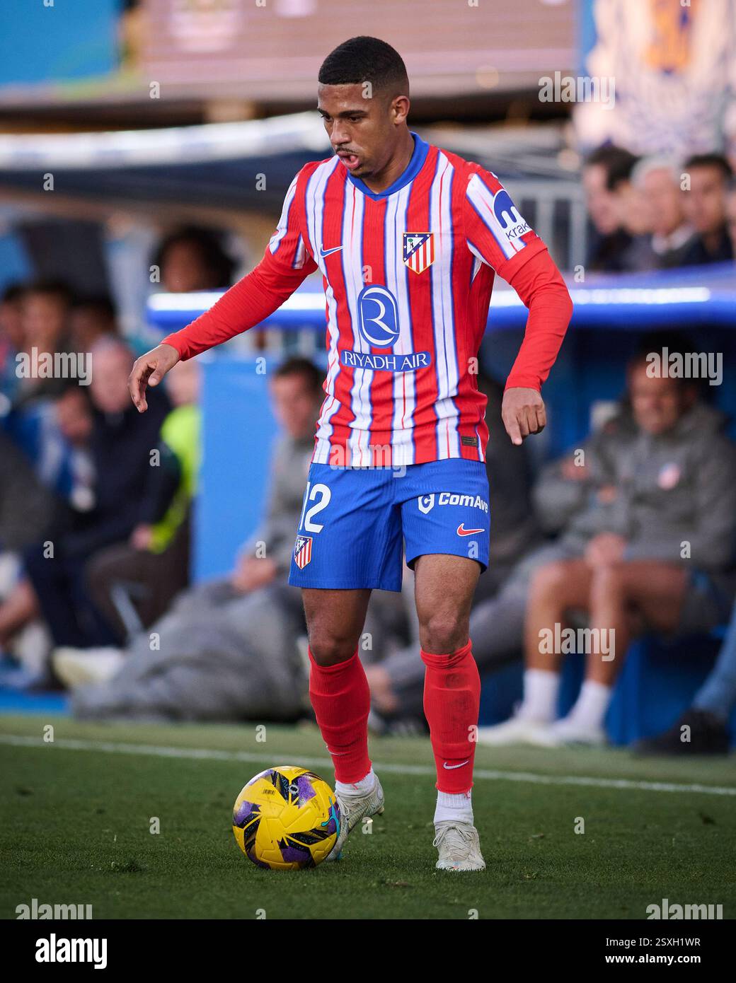 Leganes, Spain. 18th Jan, 2025. Atletico de Madrid's Samu Lino during ...