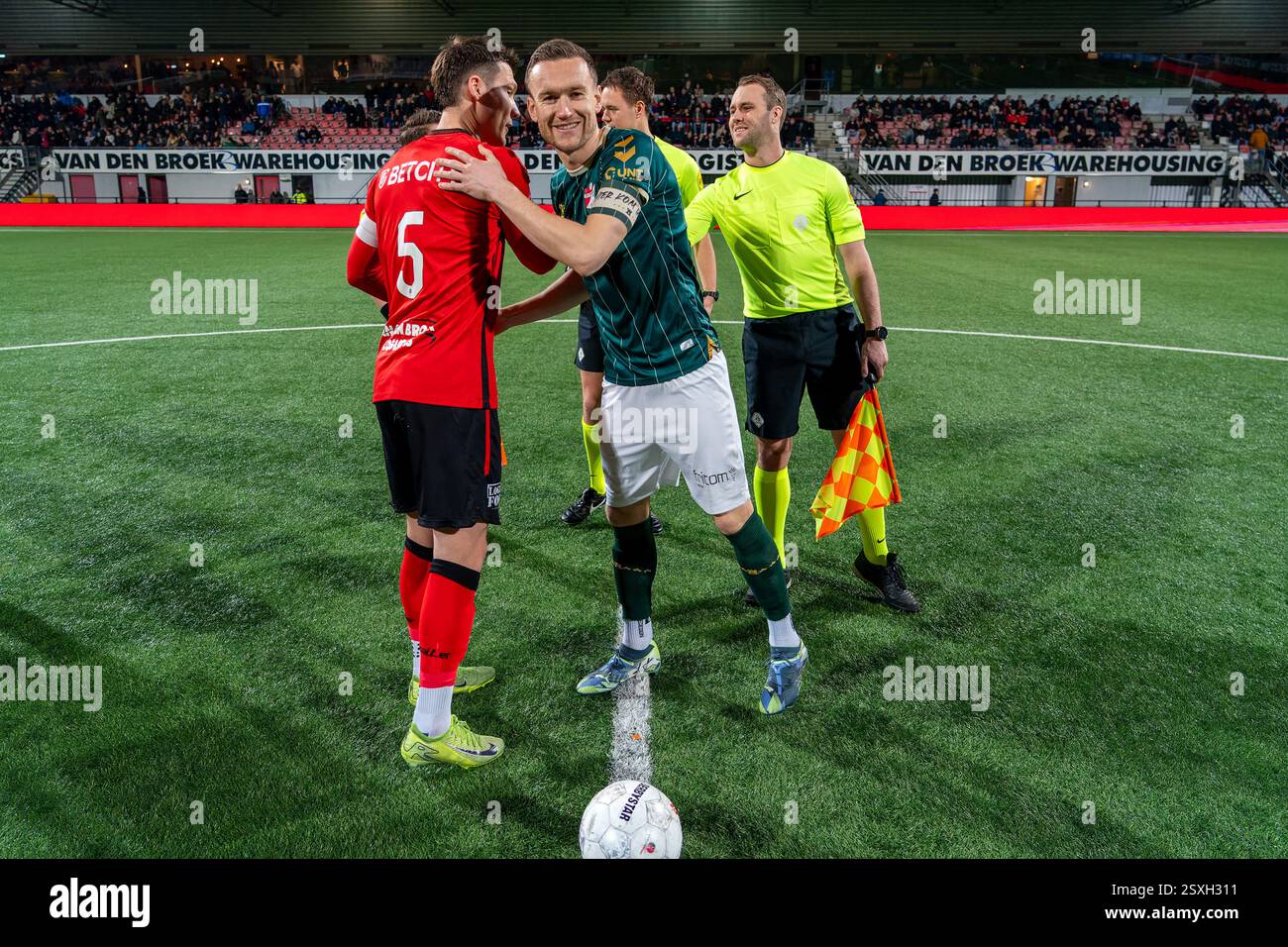 Helmond, Netherlands. 24th Feb, 2025. HELMOND, NETHERLANDS - FEBRUARY 24: Jonas Scholz of ...
