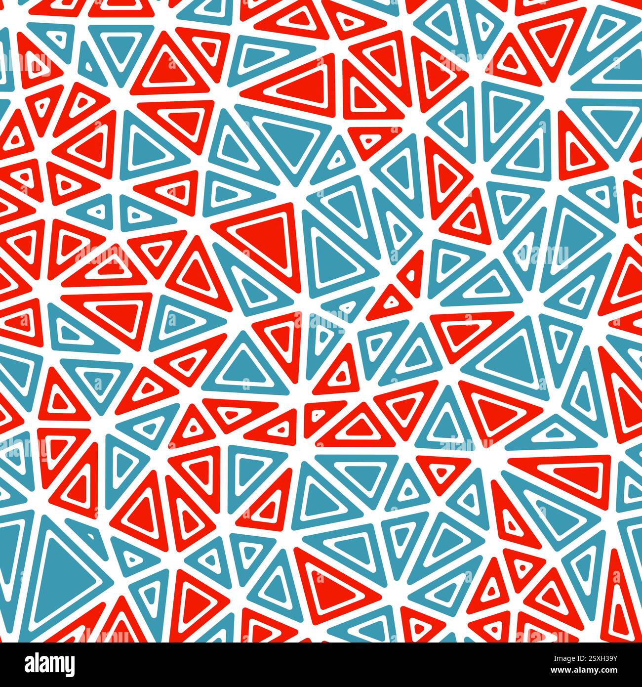 Tileable Abstract Background Rounded Solid Shapes In Frames Medium Triangles Size Multiple