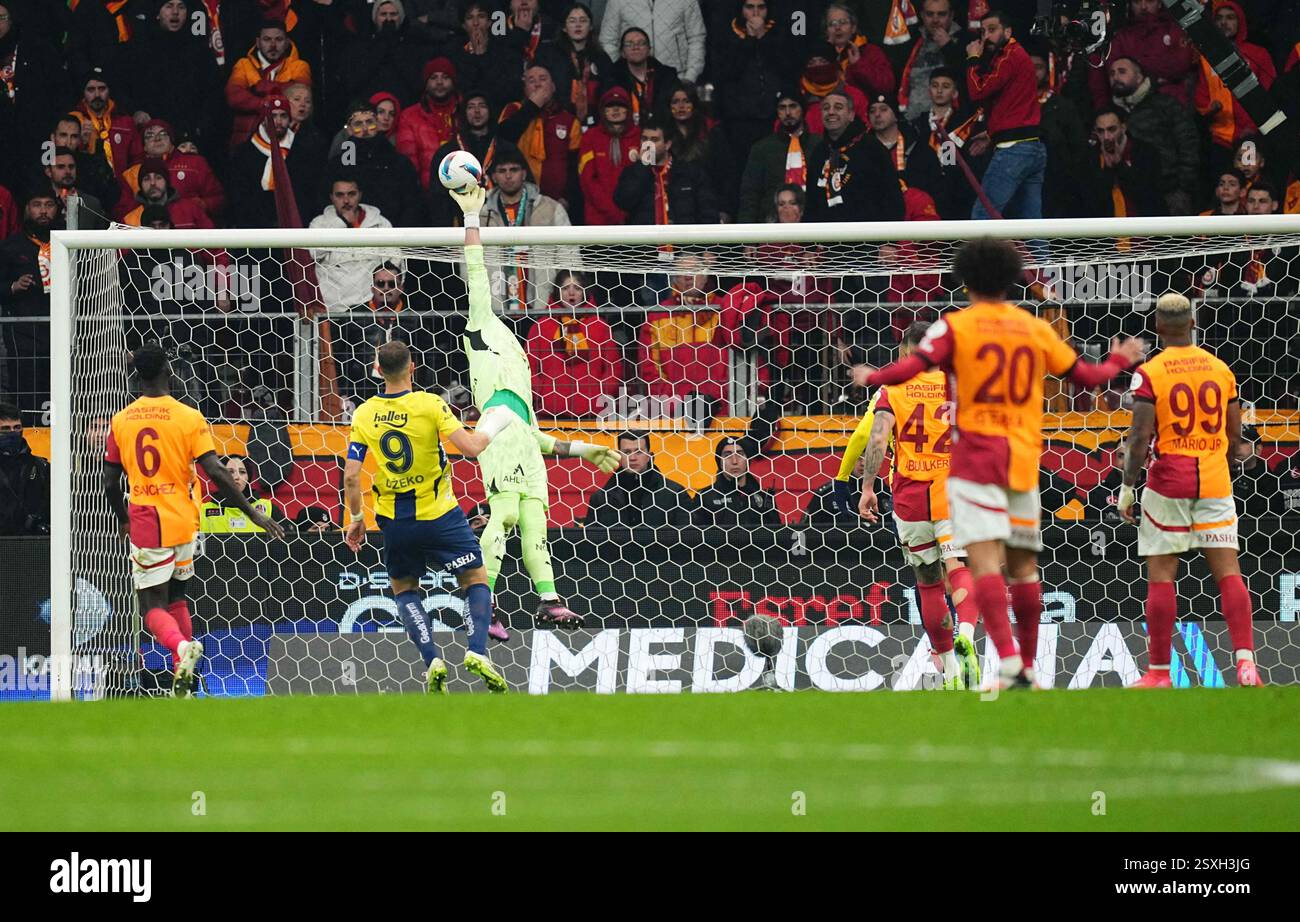 Rams Park, Istanbul, Turkey. 24th Feb, 2025. Fernando Muslera // during ...