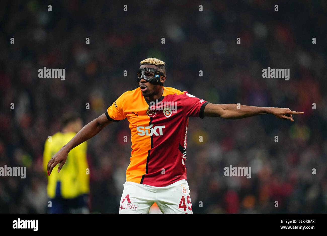 February 24 2025: Victor Osimhen // during a Turkish Super Lig game ...