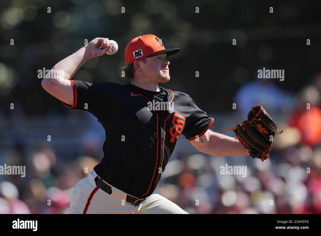 San Francisco Giants pitcher Logan Webb throws against the Cincinnati ...
