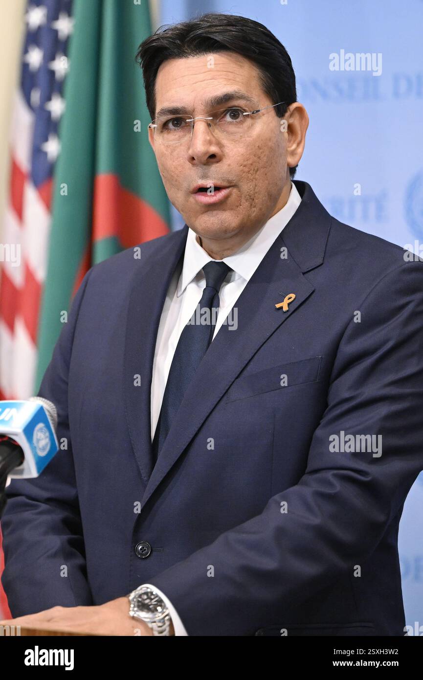 New York, USA. 24th Feb, 2025. Ambassador Danny Danon, Permanent ...