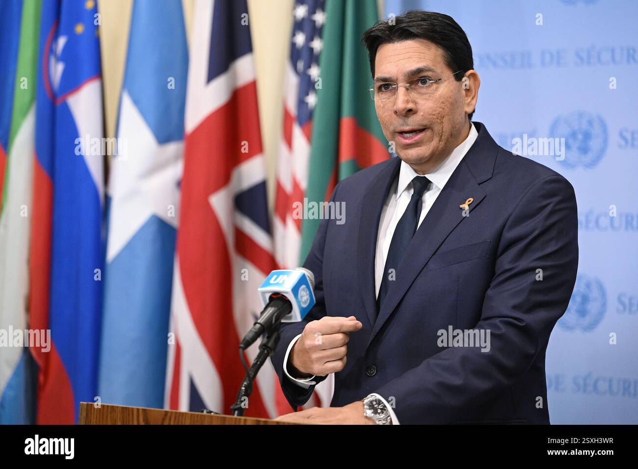New York, USA. 24th Feb, 2025. Ambassador Danny Danon, Permanent ...