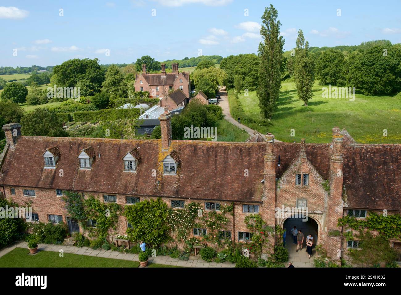 Sissinghurst castle, Kent, England, UK Stock Photo - Alamy