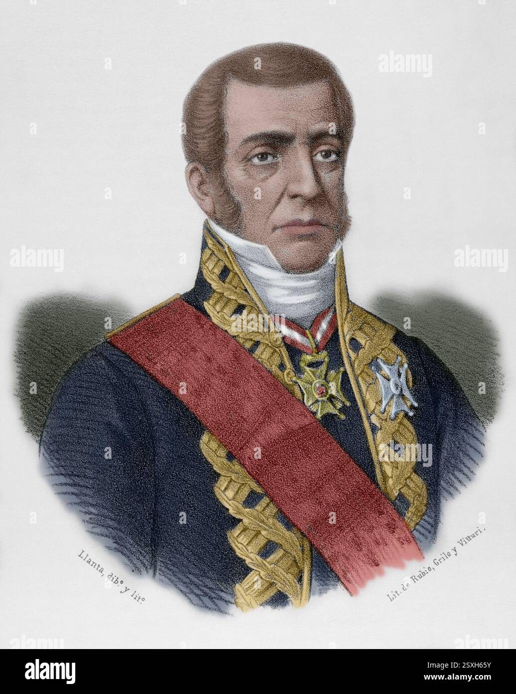 Joaquín Frías Moya (1781-1852). Spanish naval officer and politician ...