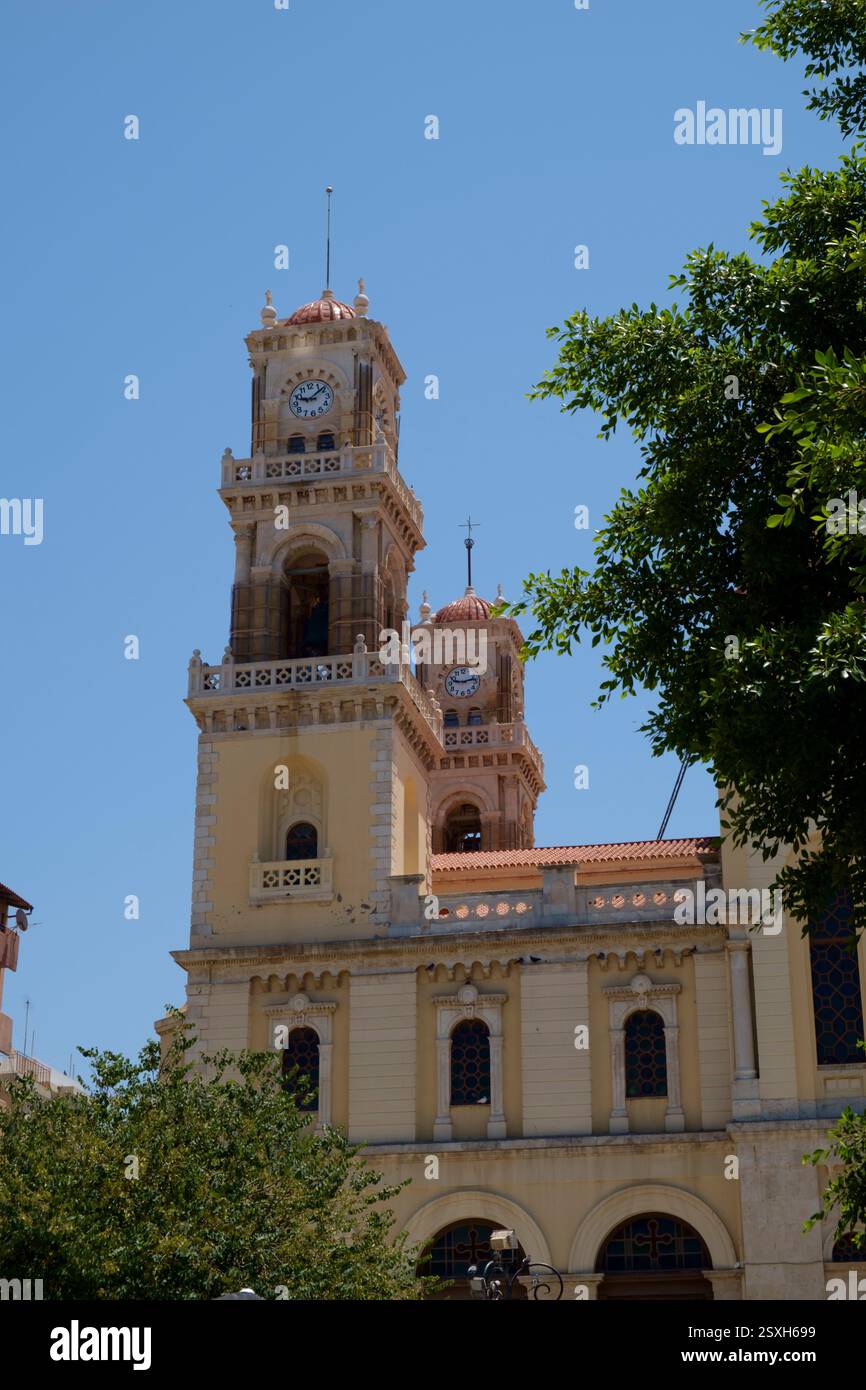 Cathedral of Agios Minos, Heraklion, Crete Stock Photo - Alamy