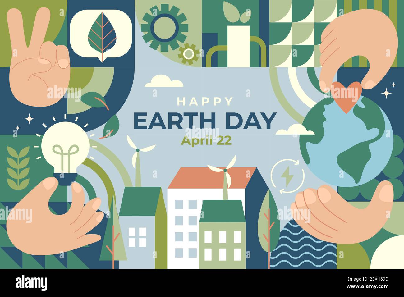 Earth Day, banner for world environment day Stock Vector Image & Art ...