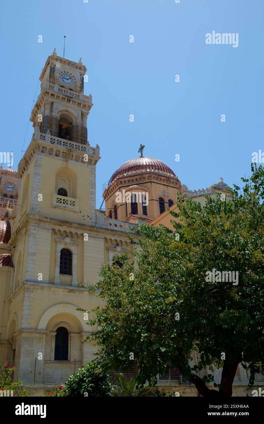 Cathedral of agios minos hi-res stock photography and images - Alamy