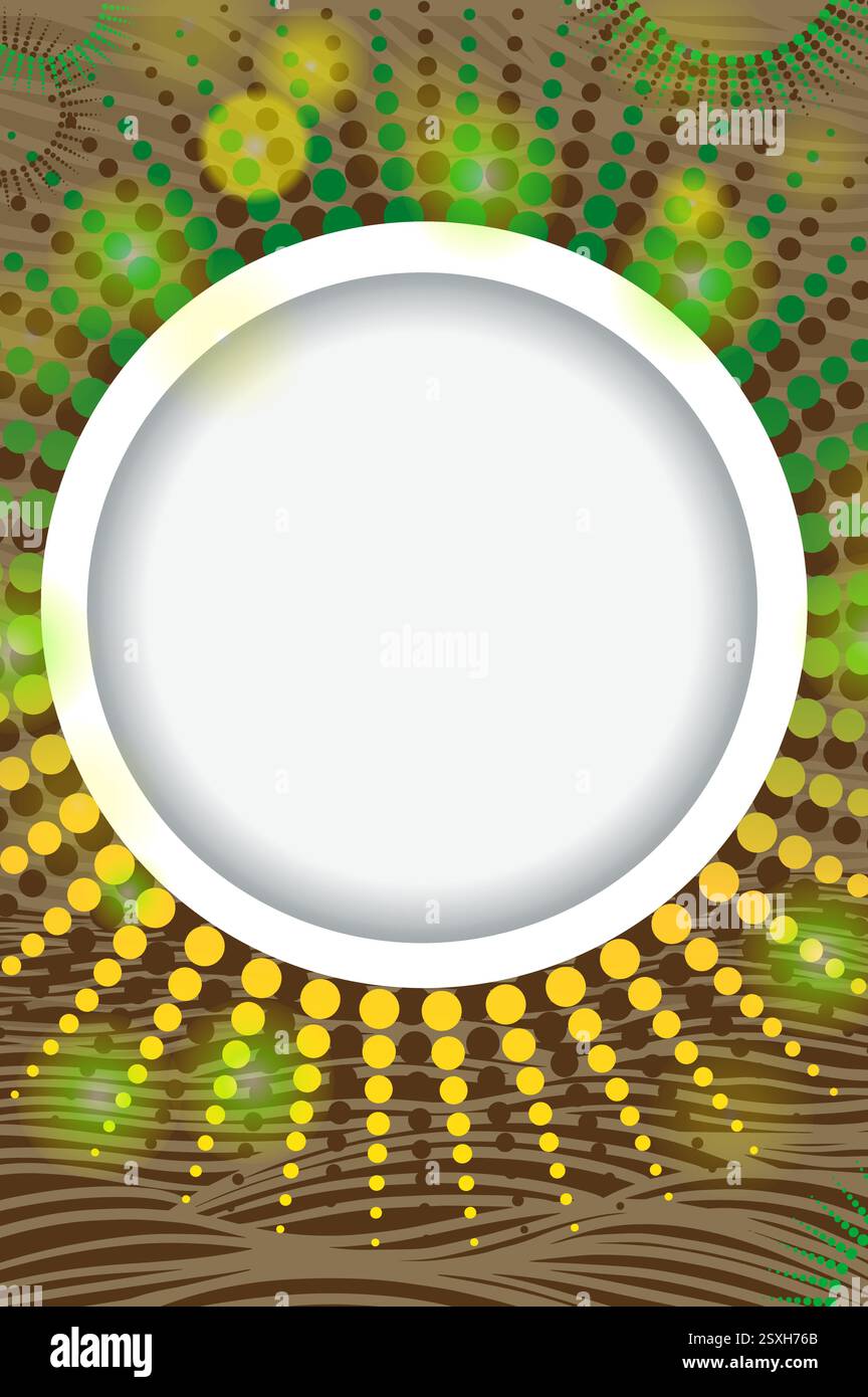 Round ai background on Stock Vector Images - Alamy