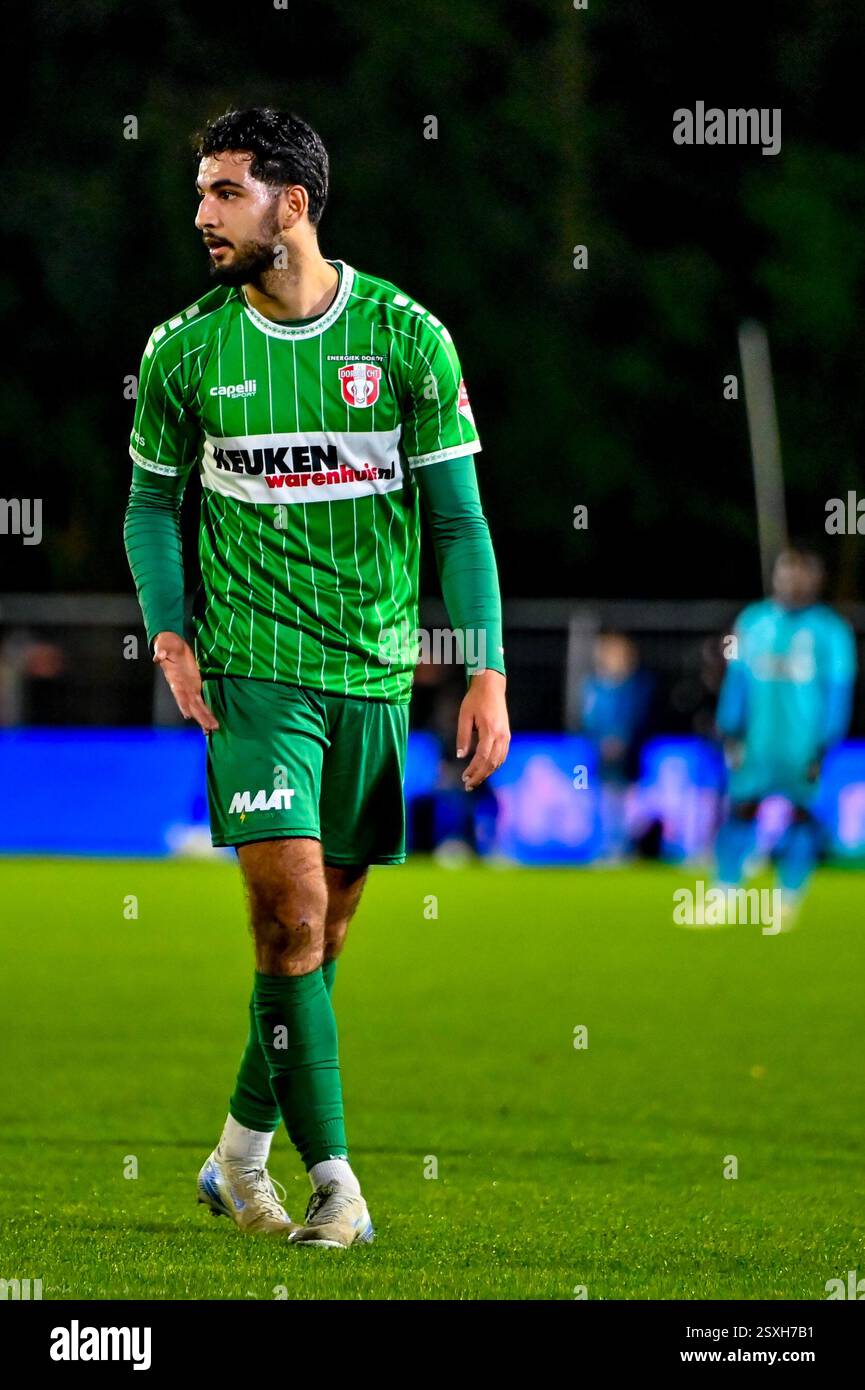 Eindhoven - Reda Aknum of FC Dordrecht during the twenty-seventh round ...