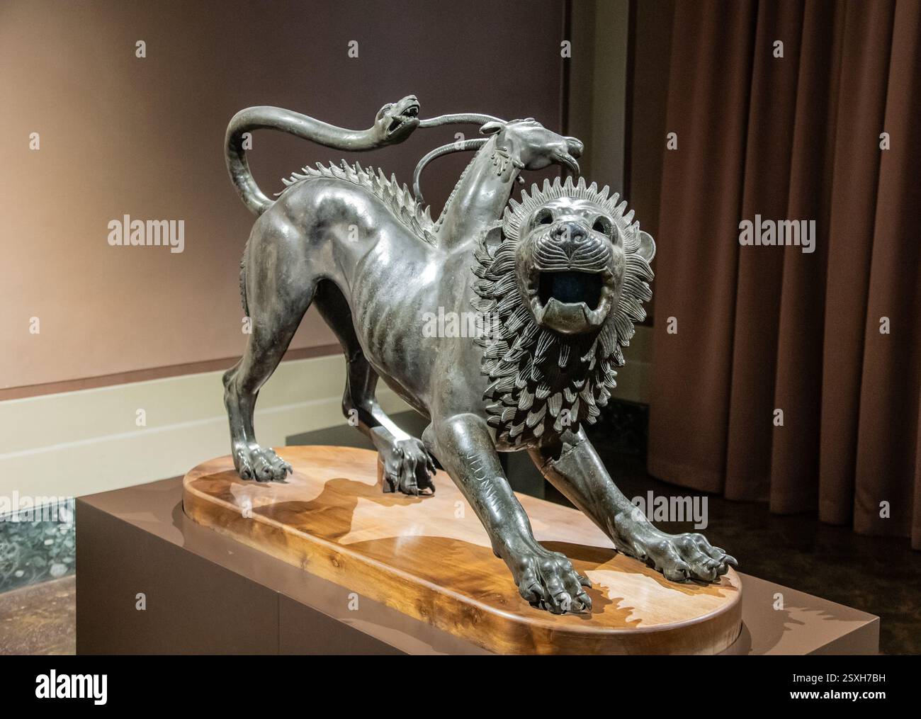 Chimera Di Arezzo, National Archaeological Museum, Florence, Italy ...