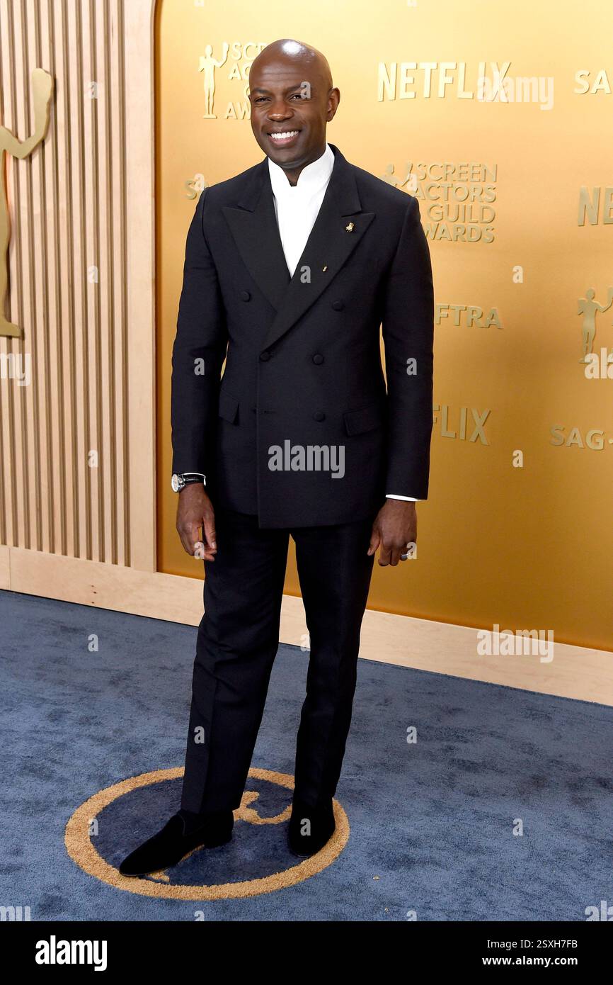 David Gyasi bei der Verleihung der 31. Screen Actors Guild Awards 2025 ...
