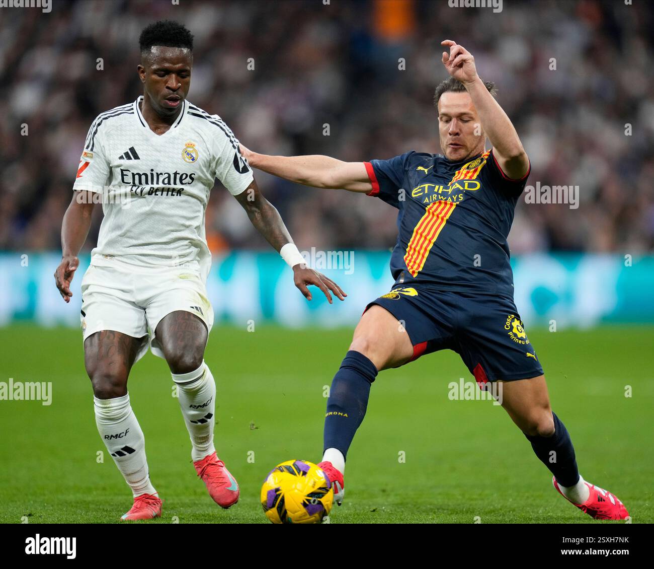 Madrid, Spain. 23rd Feb, 2025. Vinicius Junior of Real Madrid CF and ...