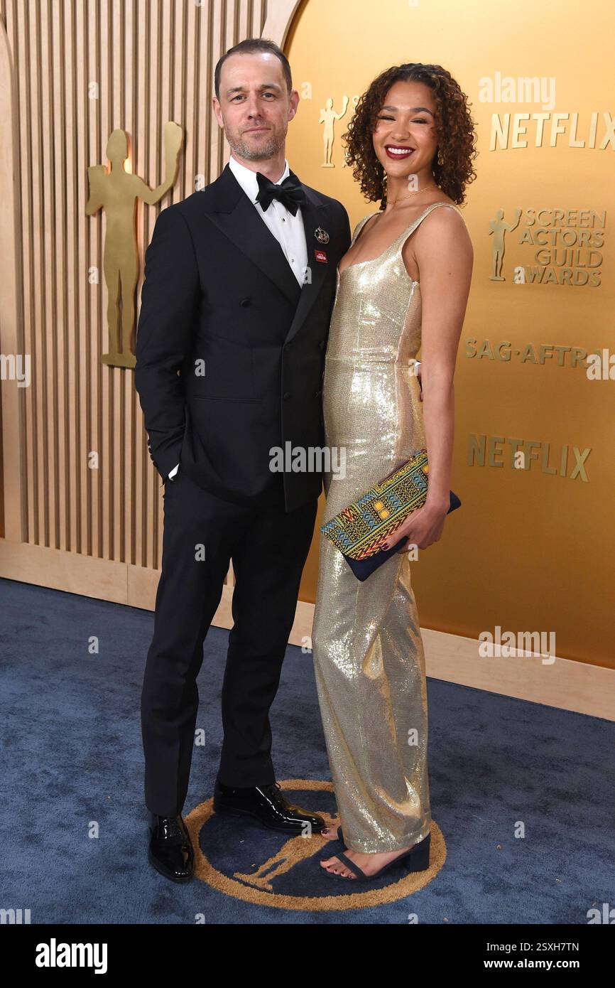 Tim Delap mit Begleitung bei der Verleihung der 31. Screen Actors Guild ...