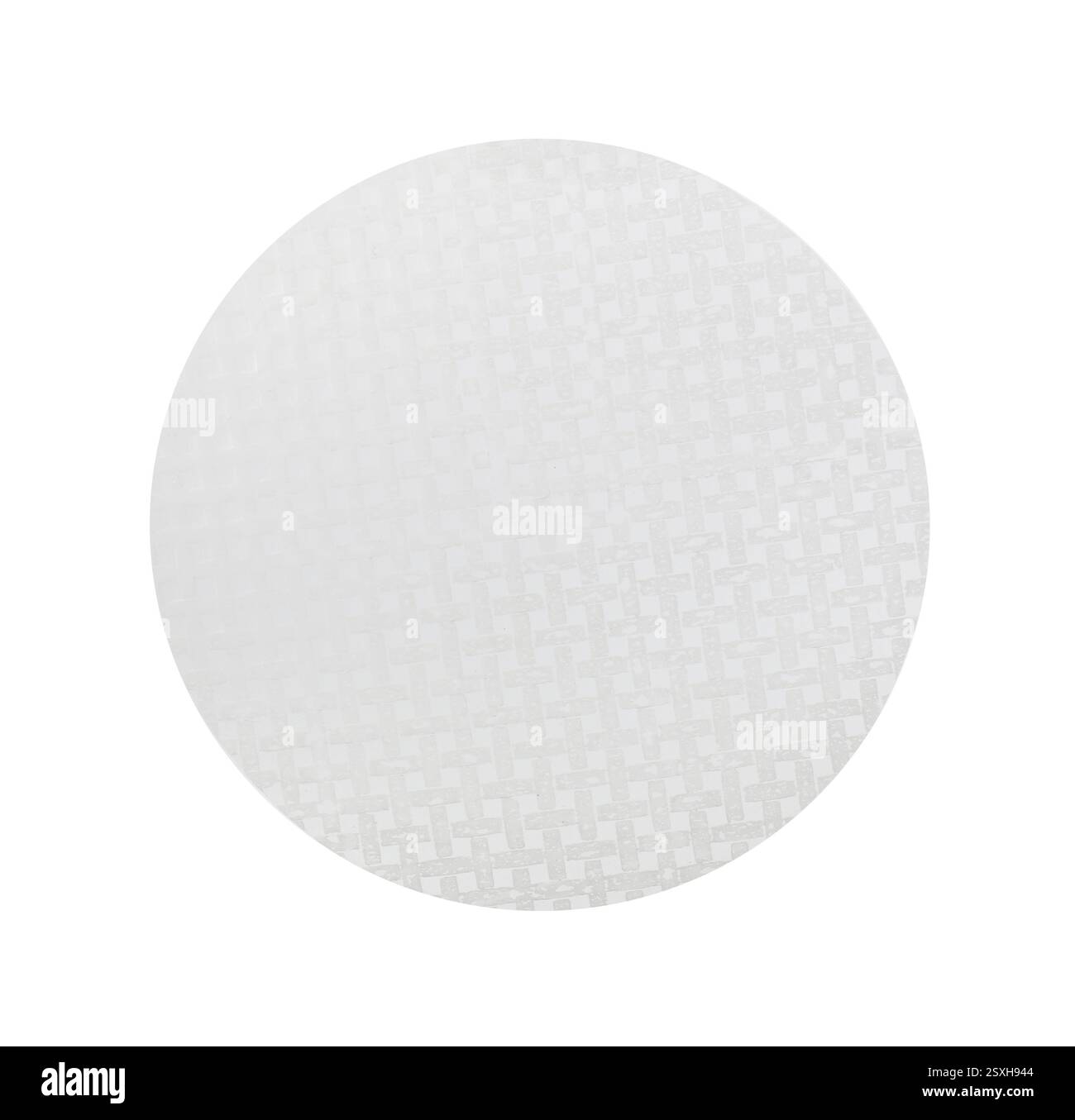 One edible rice paper sheet in air isolated on white Stock Photo - Alamy