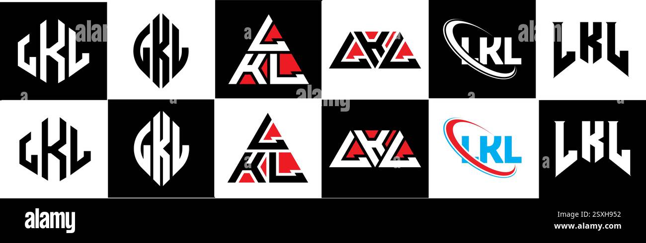 Lkl triangle Stock Vector Images - Alamy