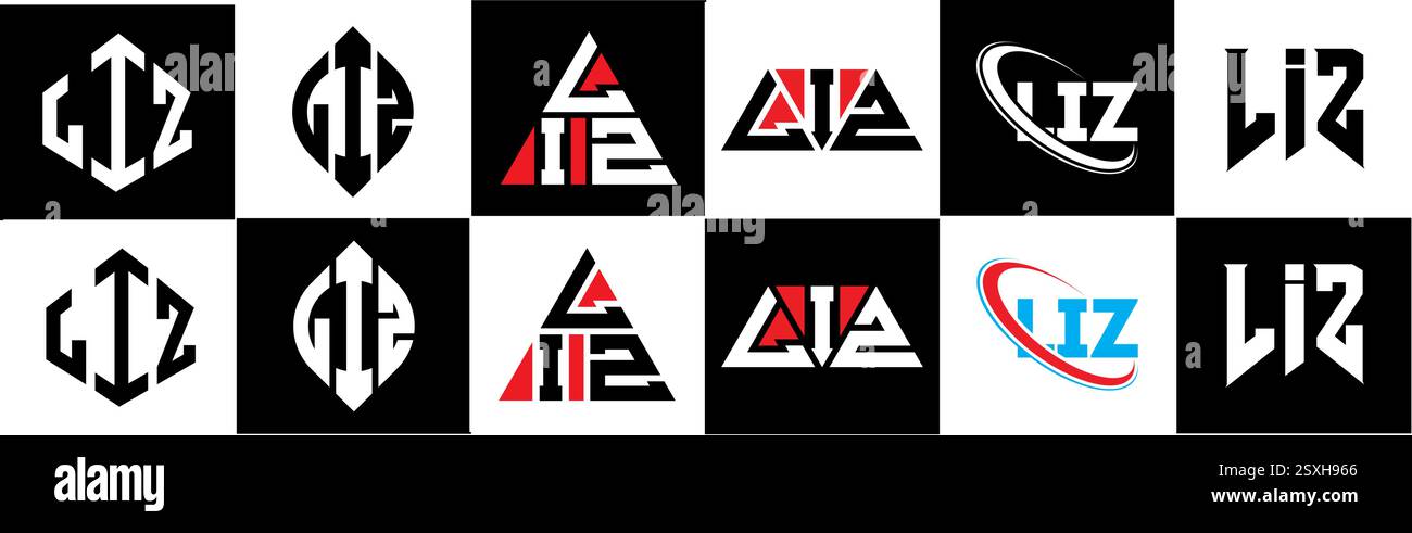 Liz circle logo hi-res stock photography and images - Alamy