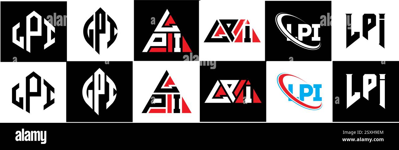 Lpi logo design hi-res stock photography and images - Alamy