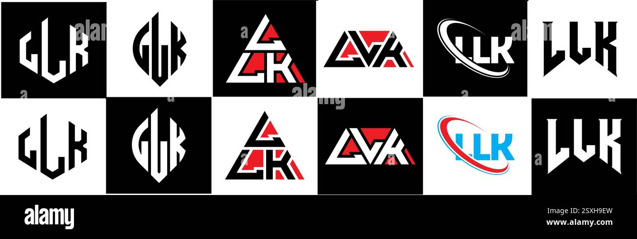 Llk circle logo hi-res stock photography and images - Alamy