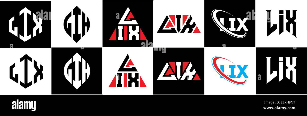 Lix logo Stock Vector Images - Alamy