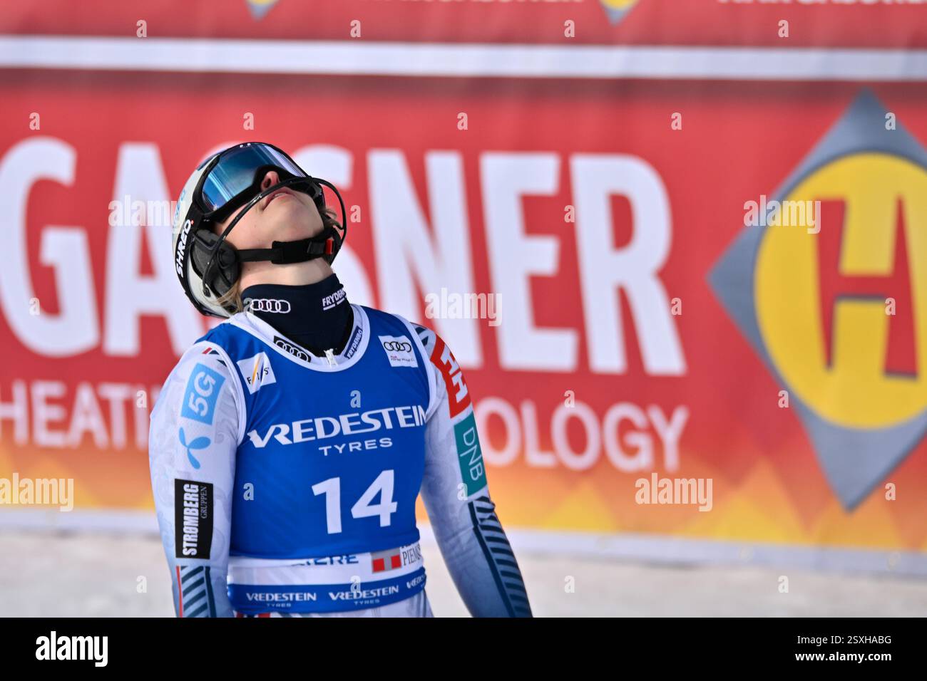 Sestriere, Italy. 23rd Feb, 2025. Mina Fuerst HOLTMANN (NOR) during ...