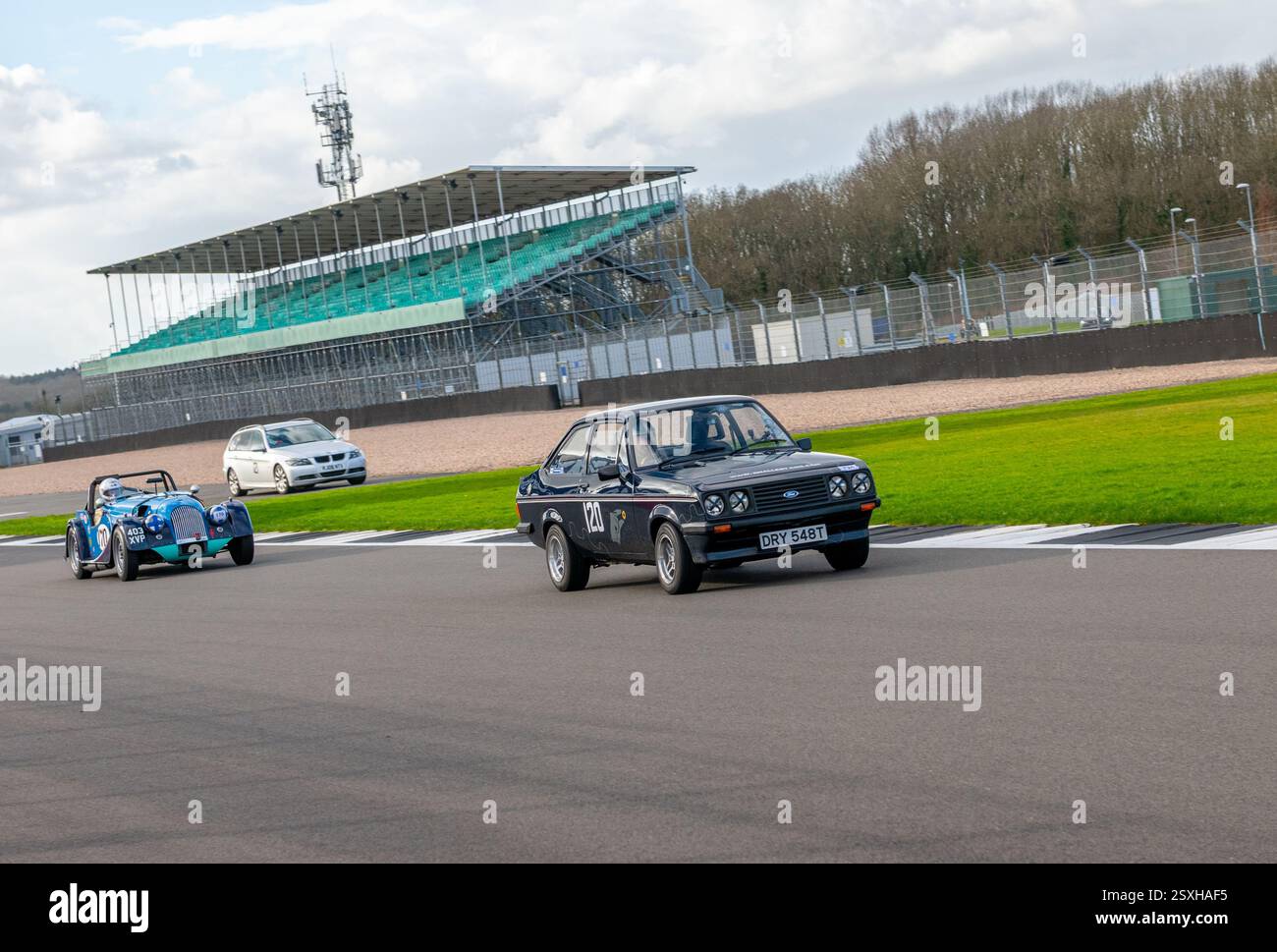 Richard Hammond, ex-BBC Top Gear presenter competing in the V.S.C.C ...