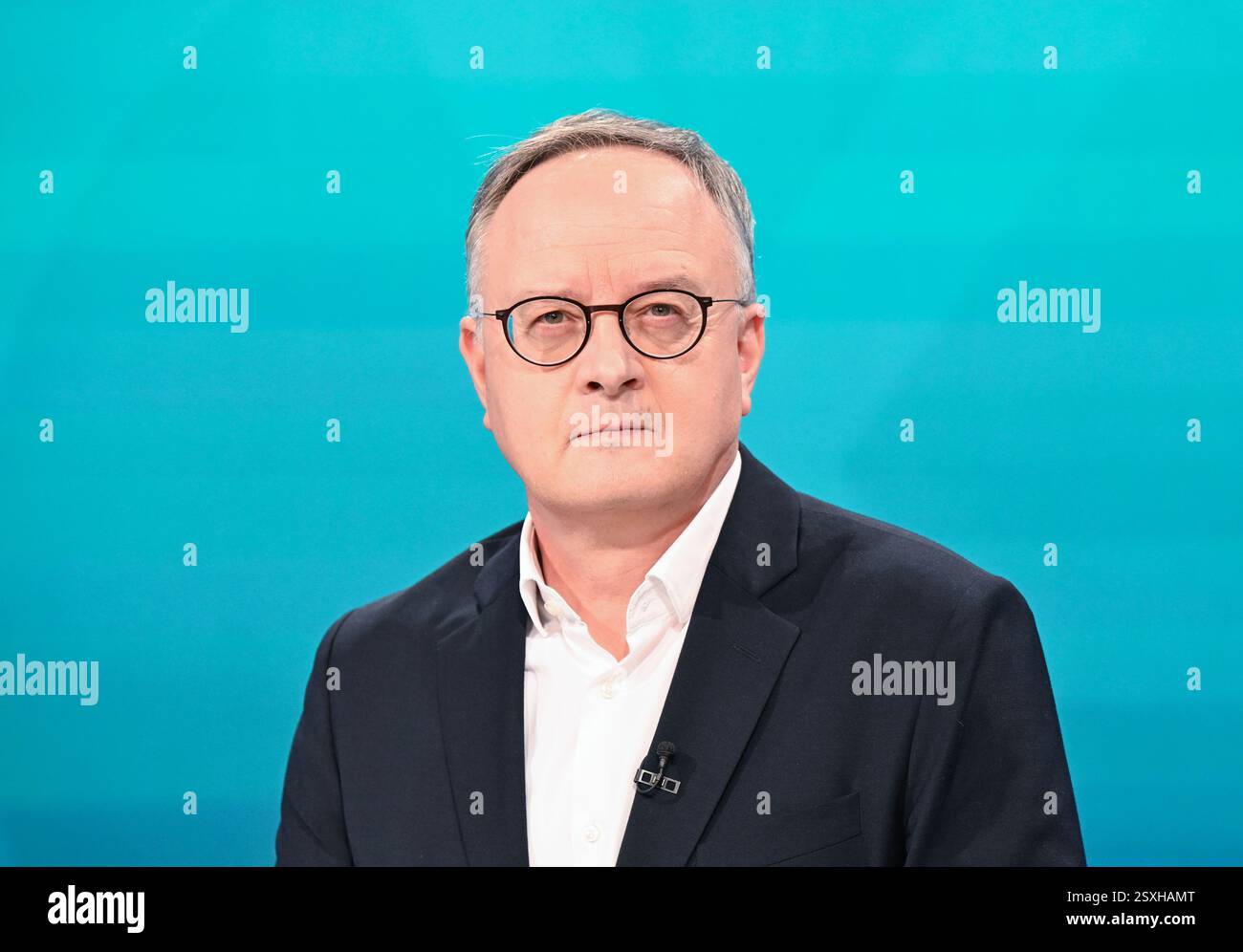 Stuttgart, Germany. 24th Feb, 2025. Andreas Stoch, SPD state chairman ...